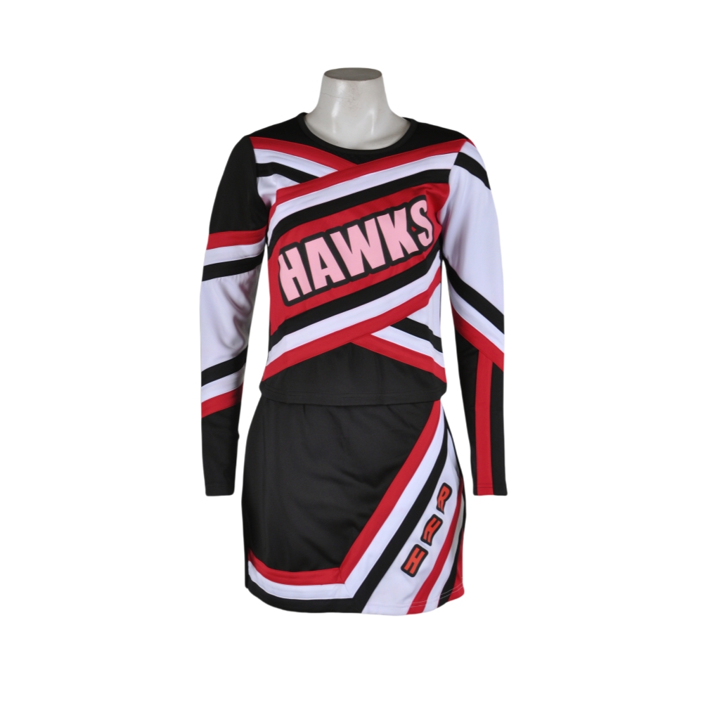 [Long-Sleeved Team Cheerleading Uniform] | Cheering Squad Uniform ...